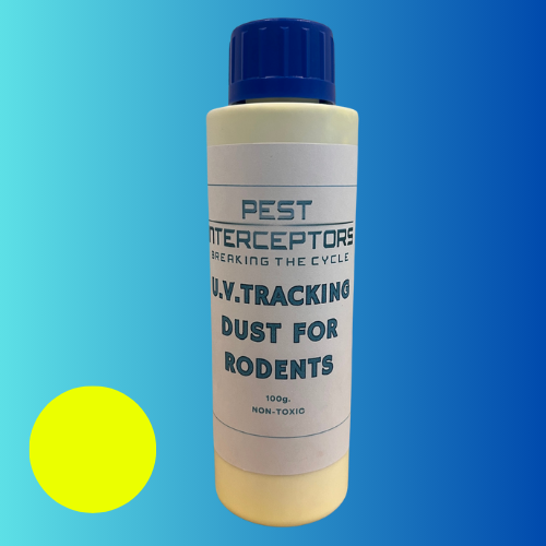 U.V. TRACKING DUST for RODENTS – PEST INTERCEPTORS