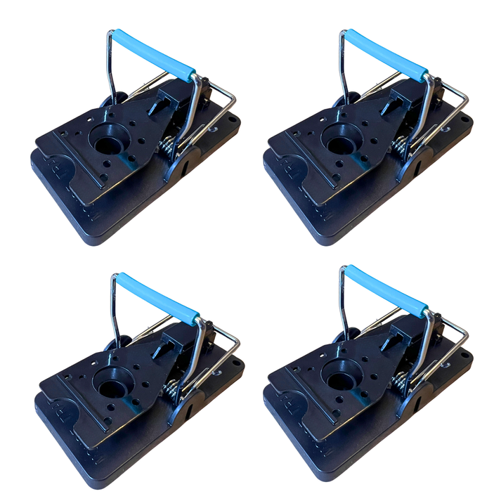 4x Mouse Traps - The Blue Bar Snap Back Trap from Pest Interceptors ...
