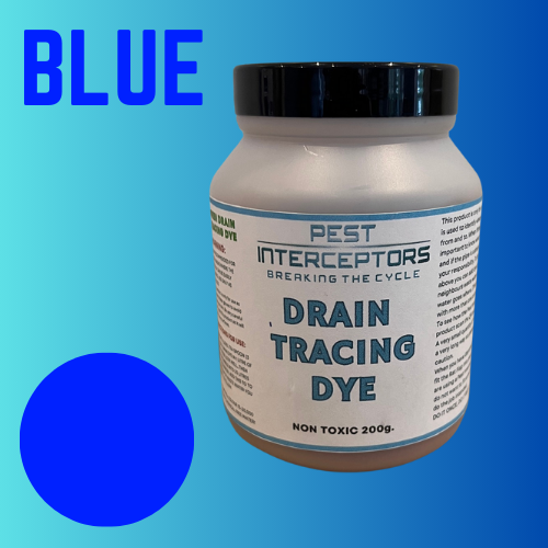 DRAIN DYE 200G (BLUE) – PEST INTERCEPTORS