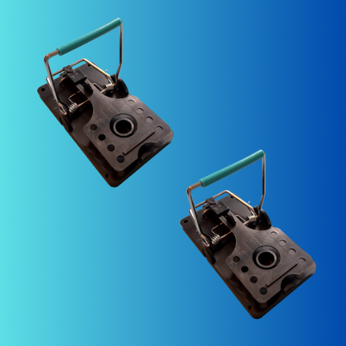 2x Rat Traps - The Blue Bar Snap Back Rat Trap from Pest Interceptors ...
